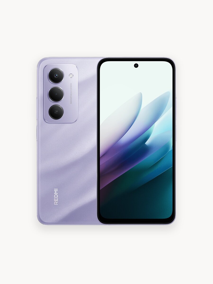 Смартфон REDMI 15 "Sandy Purple", 6.9" экран, 6ГБ RAM, 128ГБ ROM, NFC
