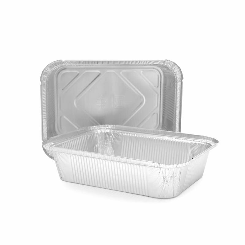 Форма алюминиевая для запекания 1900мл 262х189х55мм G-край без крышки уп/10шт