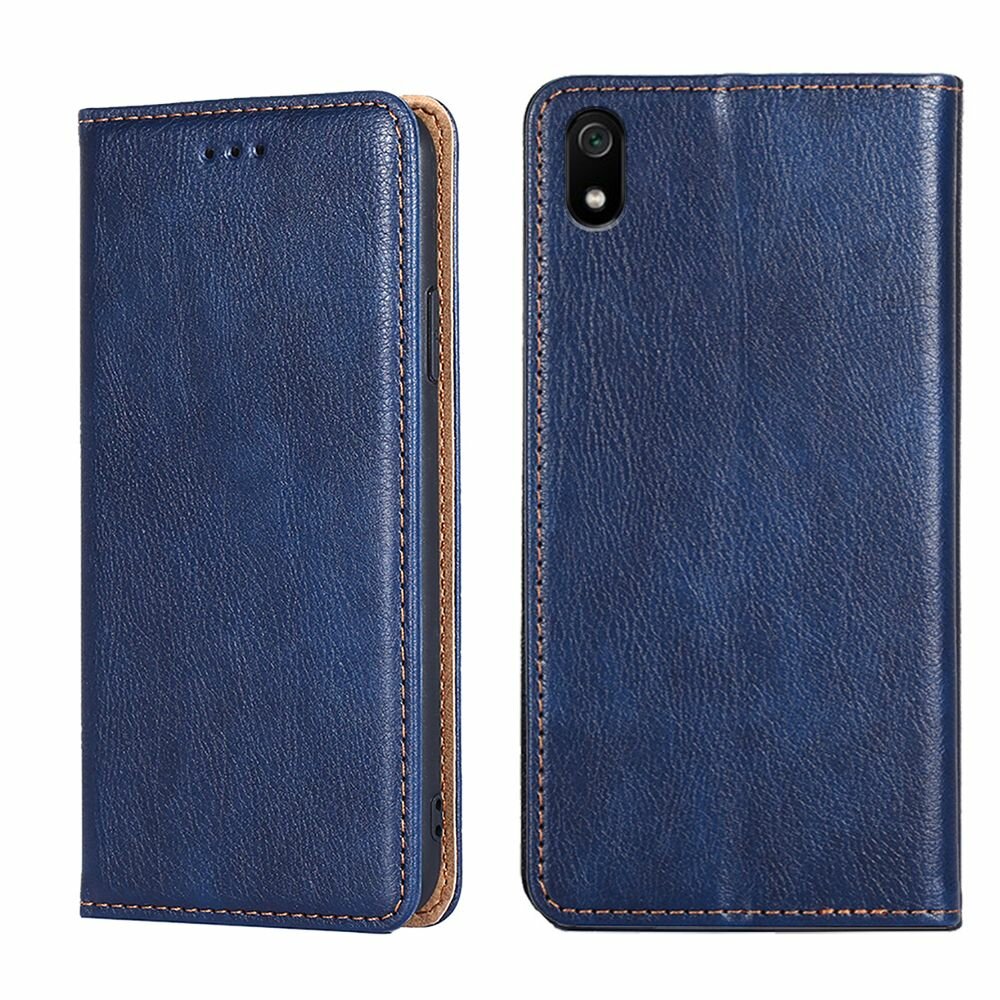 Чехол-книжка MyPads для Xiaomi Redmi 7A / Сяоми Редми 7A (синий)