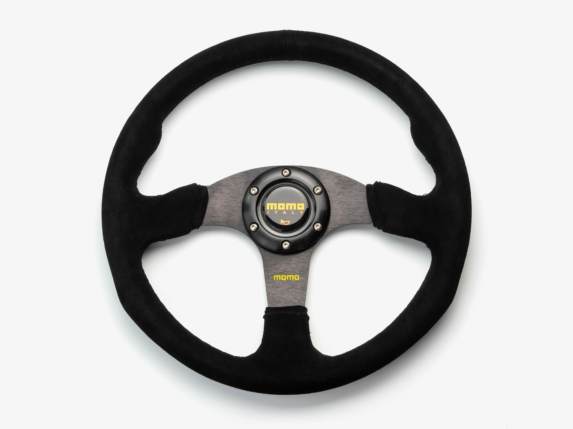 Руль momo замша без вылета