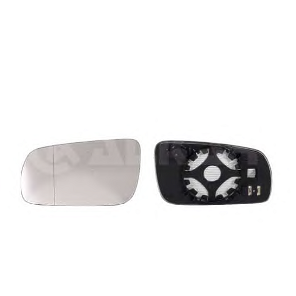 ALKAR 6471521 (1U1857521B / 1U1857521B / 1U1857521E) стекло зеркала левого с подогр. асферич.\ Skoda (Шкода) Fabia