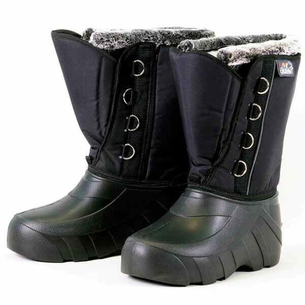 Сапоги-дутики мужские на шнуровке Следопыт, ЭВА, 4-х слойный меховой вкладыш, -50°С (Черный), 40