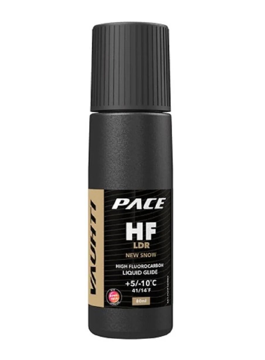 Жидкая мазь скольжения VAUHTI PACE HF LDR, (+5-10 C), 80 ml