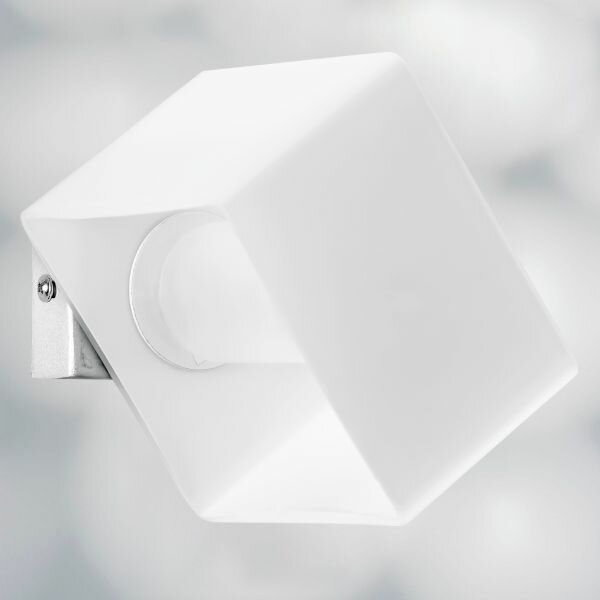 801610 Светильник настенный PEZZO 1х40W G9 хром/белый, шт