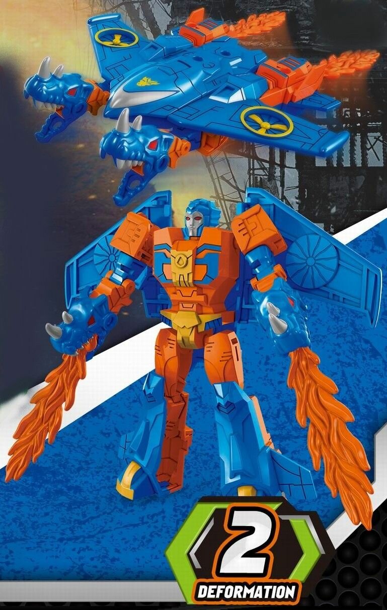 Робот-трансформер динозавр