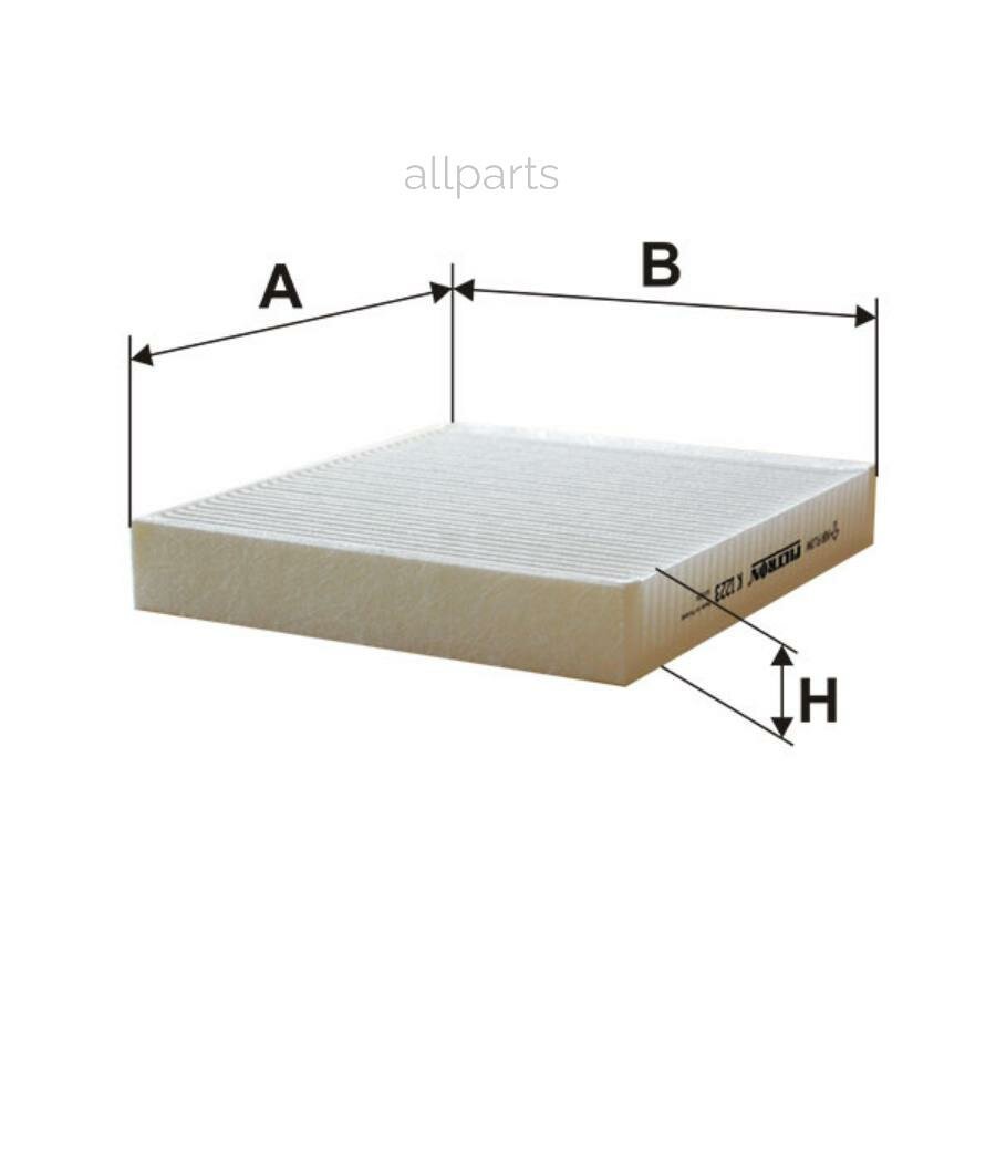 FILTRON K1223 Фильтр салонный FILTRON K1223