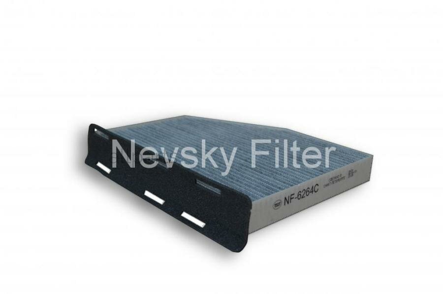 NEVSKY-FILTER NF6264C Фильтр салона угольный AUDI A3 Q3 (8U) TT / TTS / TTRS II (8J)SEAT Alhambra II