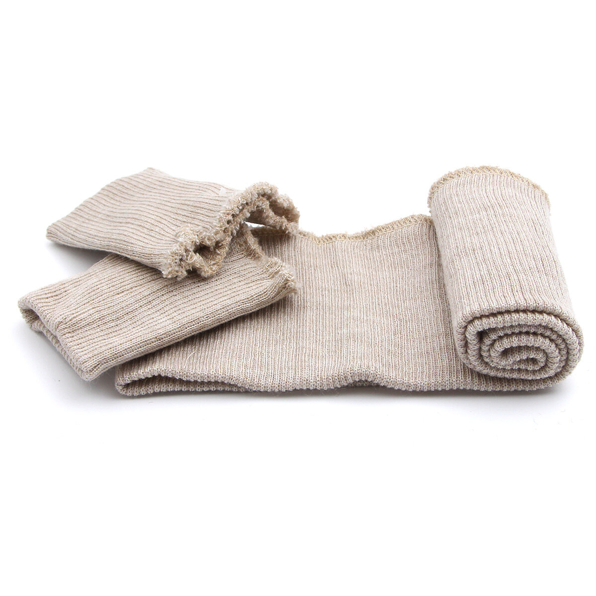 Подвяз 38*10см в 2 сложения + 2 манжета 7*9,5см, тонкие, трикотажные (848 жемчужный - светло-бежевый)