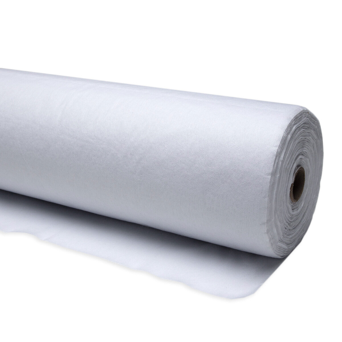 Флизелин клевой для шитья точечный Айрис, 40 г/м², 90 см*100 м, белый