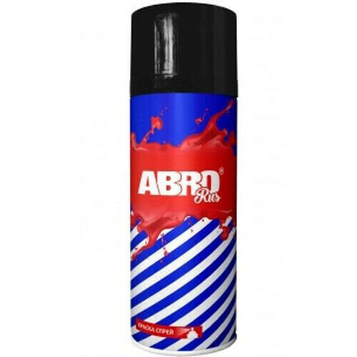Краска-спрей черная ABRO Rus (SPO-004-R)