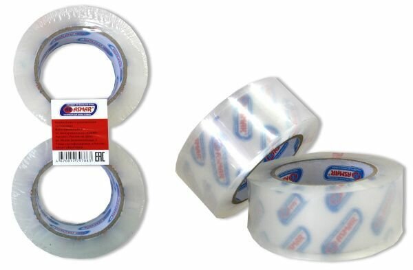 Клейкая лента "Asmar" ( 48 мм Х 140м Х 43mic прозрачная).