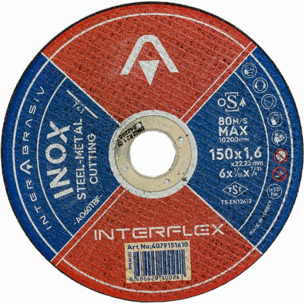 Отрезной круг Interflex 4079151610