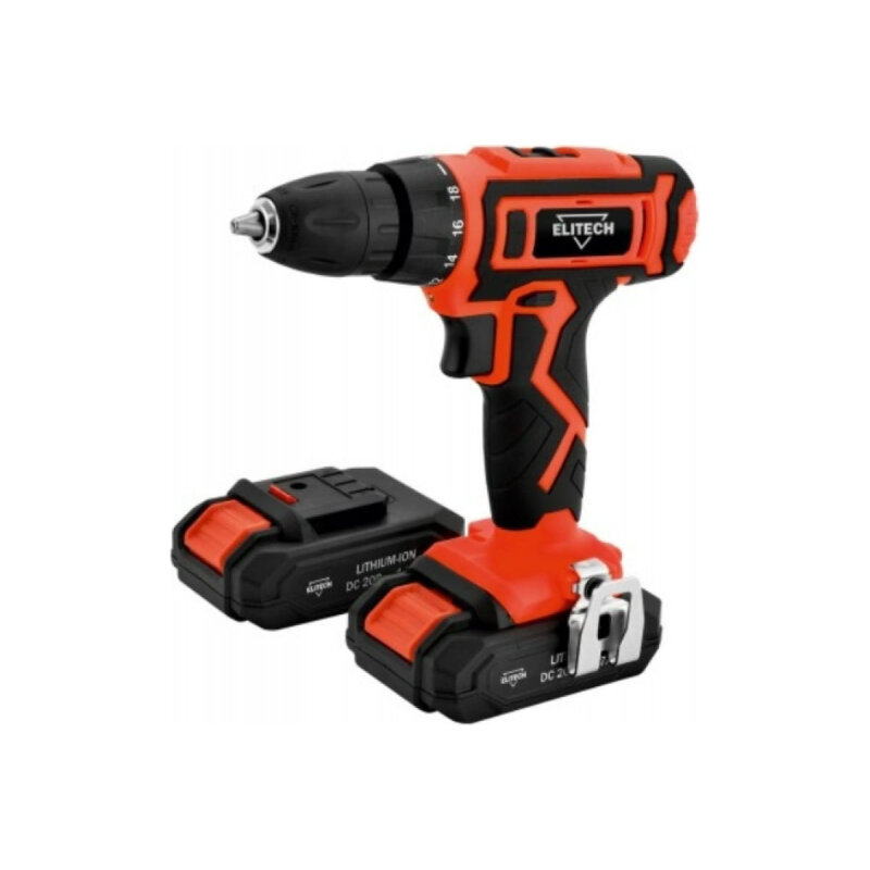 Шуруповерт аккумуляторный ELITECH ДА 202СЛ (E2201.017.01)
