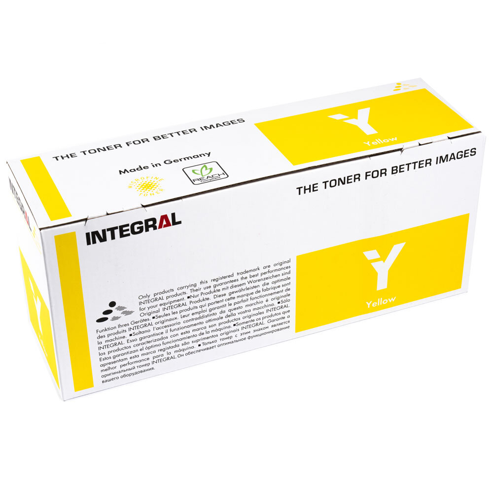 Картридж для Kyocera TK-5270Y жёлтый, INTEGRAL совместимый
