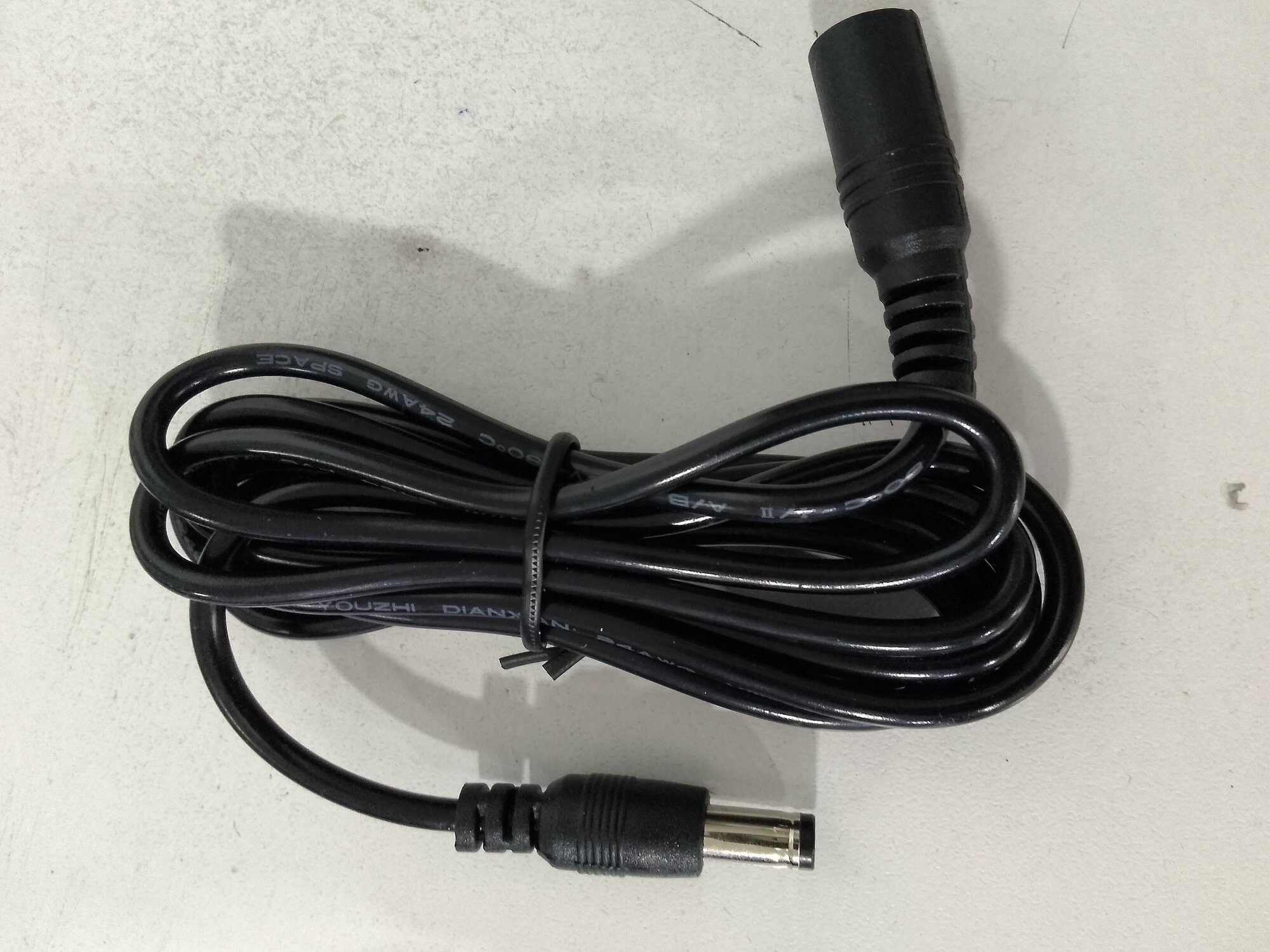 Кабель-удлинитель Meltbox MB0079 (штекер-гнездо 5.5х2.5мм) 1,5м, черный