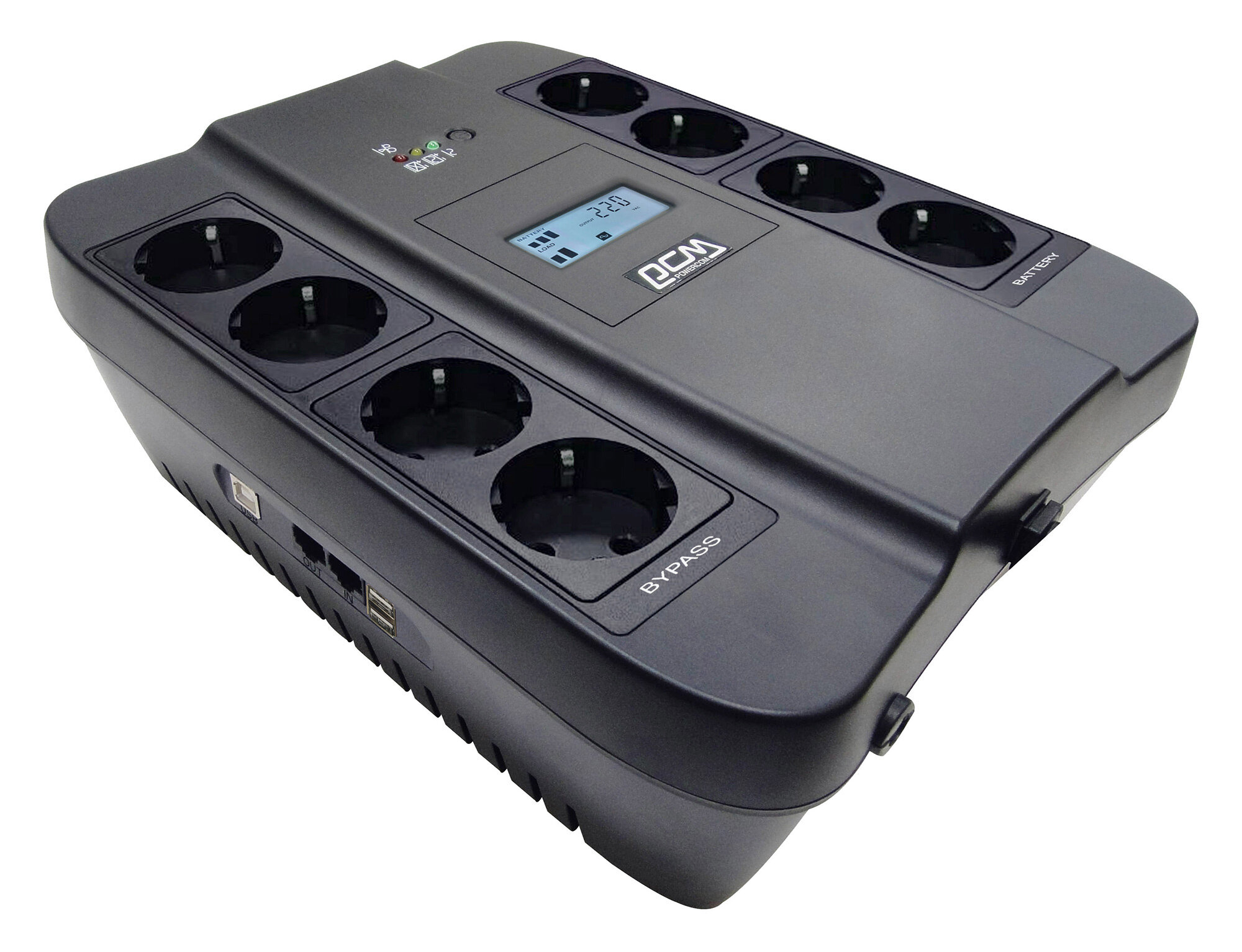 Источник бесперебойного питания Spider SPD-900U LCD USB