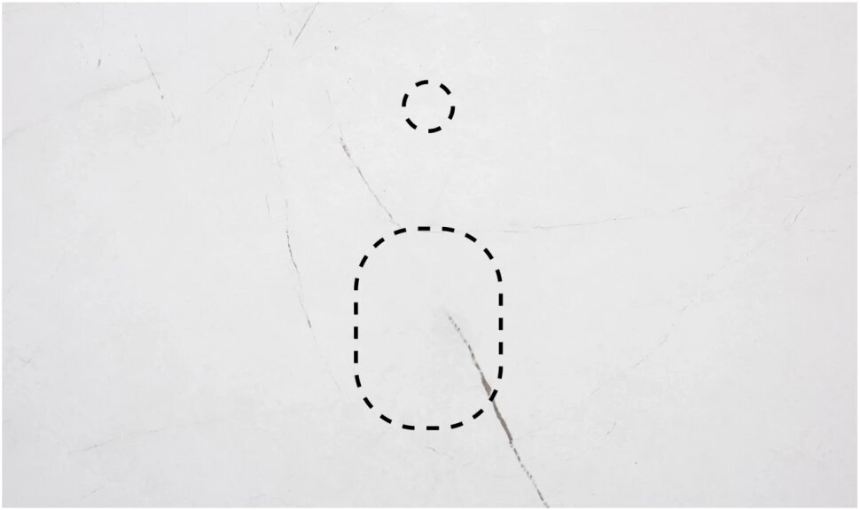 Столешница 80,1 см Gray Structural La Fenice Granite FNC-03-PL01-80