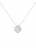 Колье L-Silver, серебро, 925 проба, перламутр, длина 45 см., белый