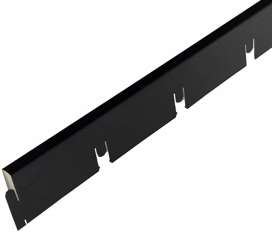 Албес Грильято профиль "мама" 75х75х40мм черный (0,6м)