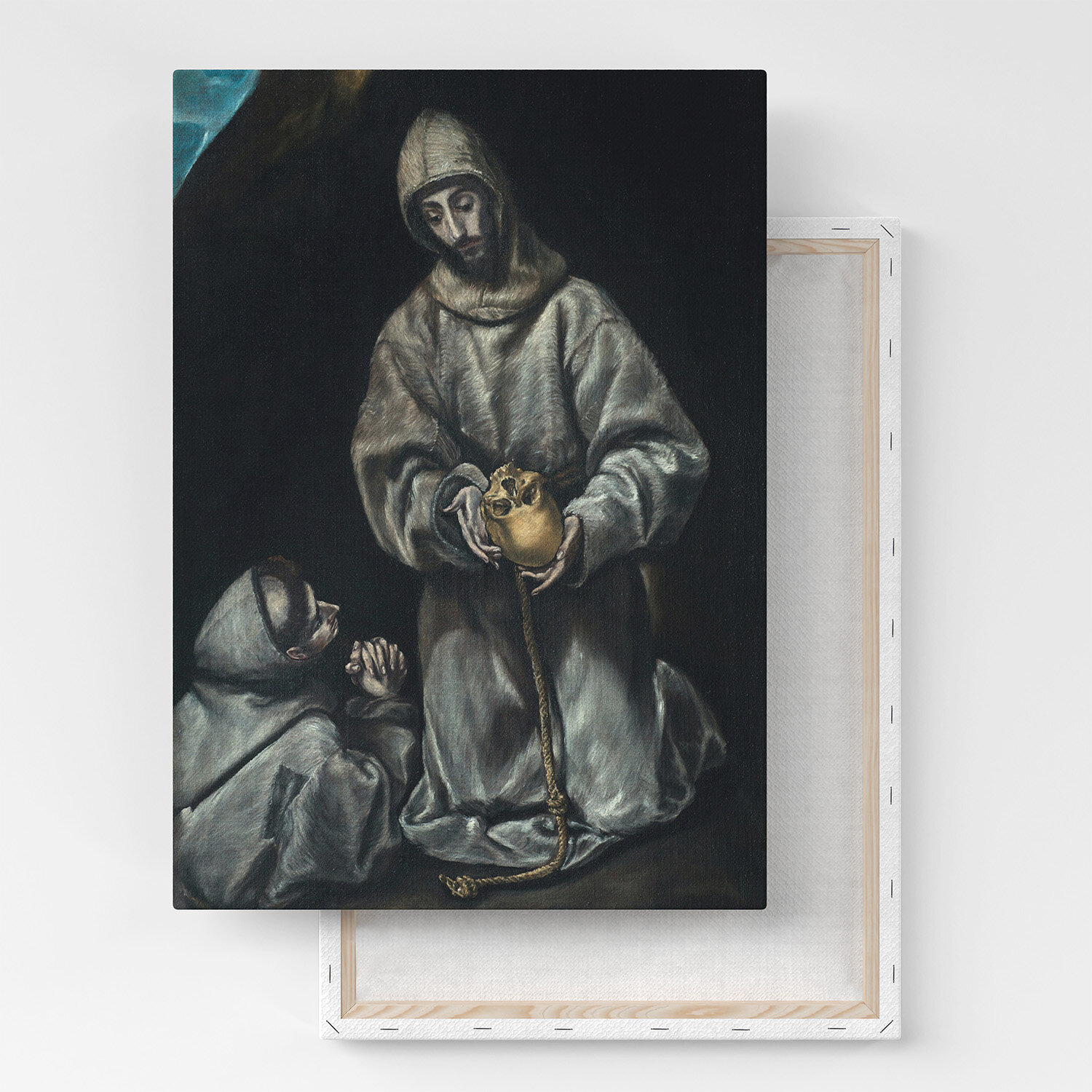 Картина на холсте, репродукция / Эль Греко - Saint Francis in Meditation / Размер 30 x 40 см