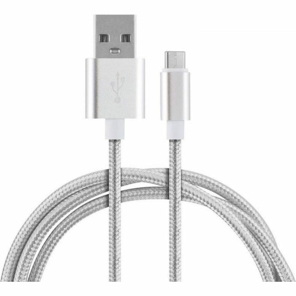Кабель ENERGY ET-29-2 USB/Type-C, серебро 104112
