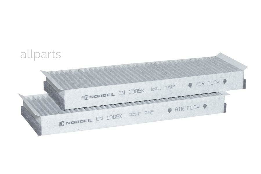 NORDFIL CN1085K-2 Фильтр салона угольный (комплект 2 шт.) Audi A6 Allroad II R8