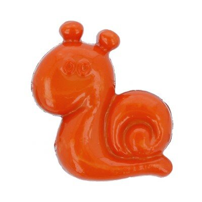 Пуговица "Gamma" AY 9961 28 " ( 18 мм) № D523 оранжевый