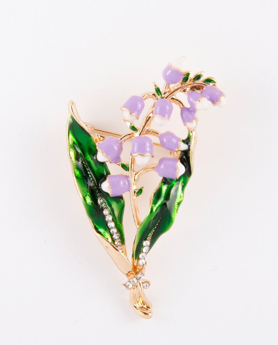 Брошь, эмаль