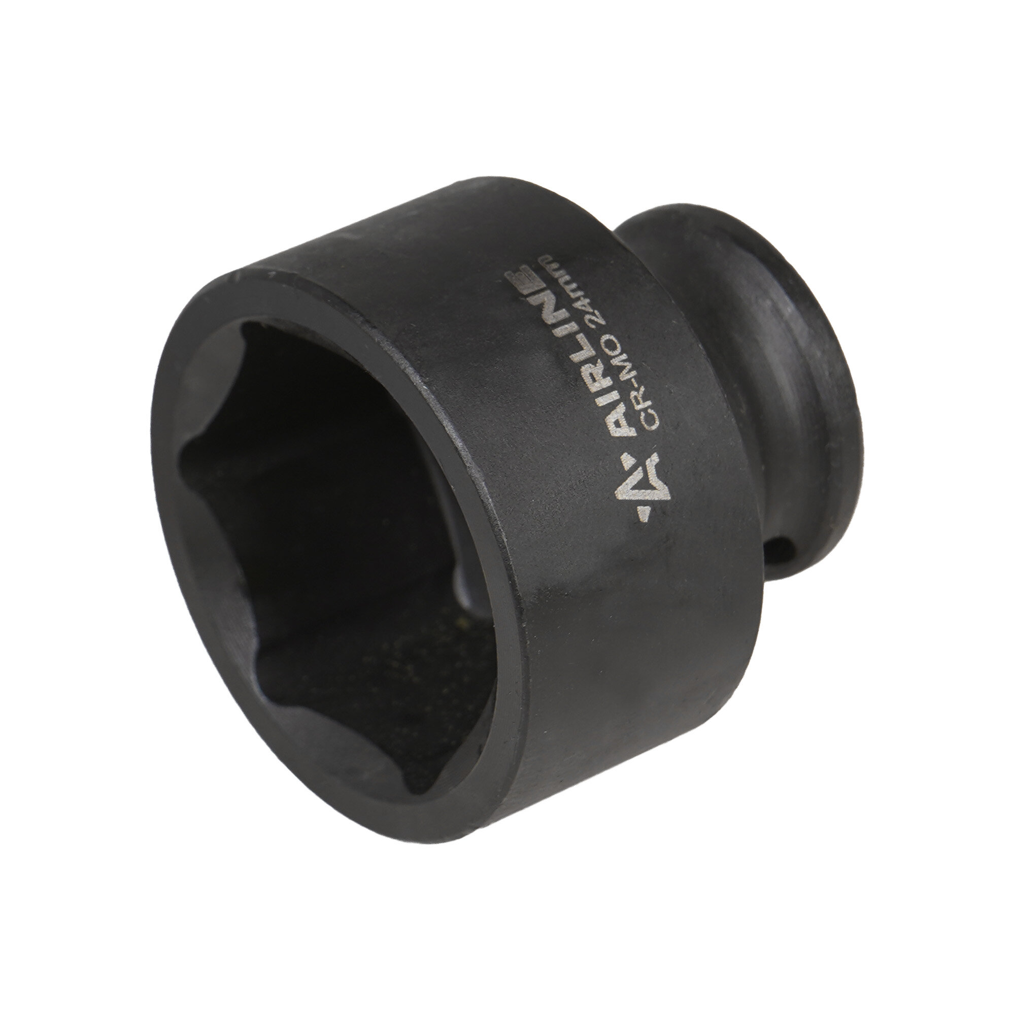 AIRLINE ATAS318 Головка ударная торцевая 3/8 DR шестигранная 24 мм L=30 мм