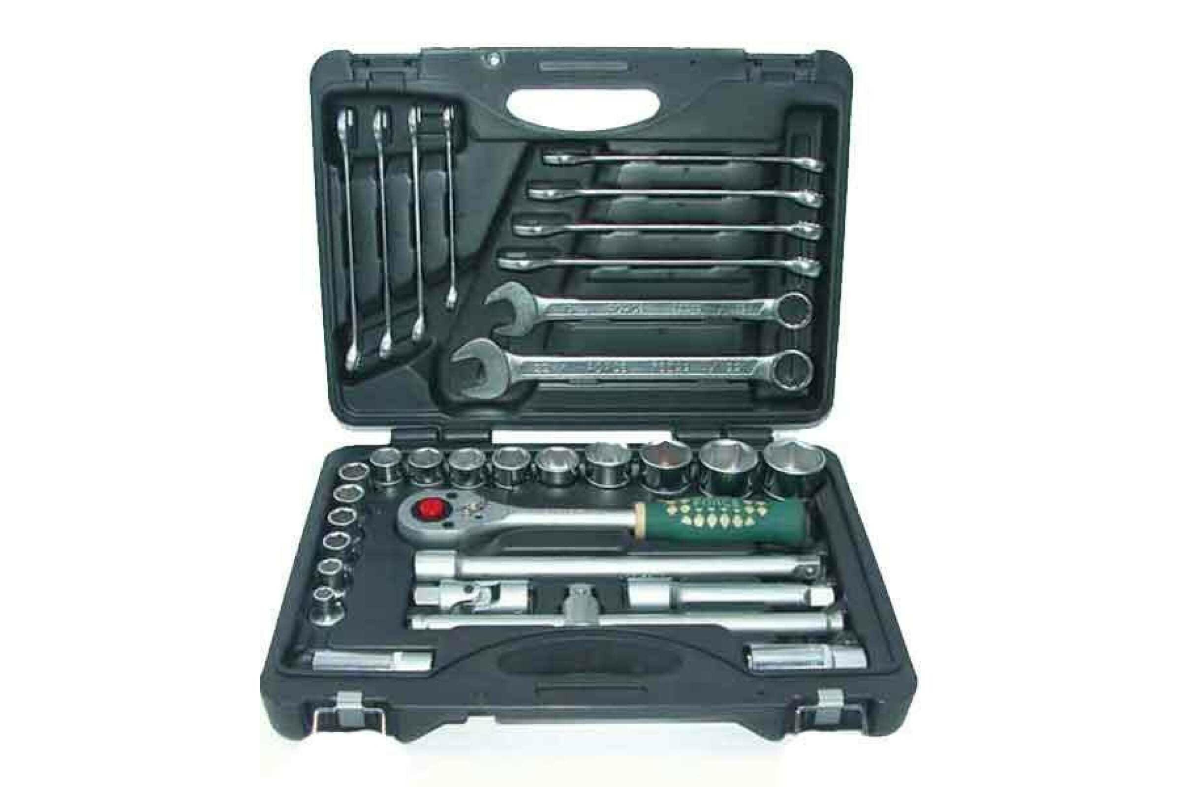 Набор инструмента с 6-ти гранными "SL" головками FORCE 4324-7 1/2", 32 предмета