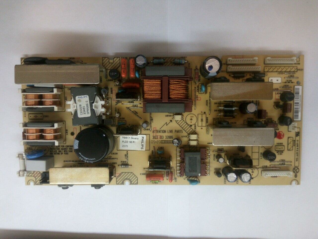 PowerBoard (PLCD190P1 3122 133 32806) для телевизора Philips 32pf3320/10 Б/У с разбора