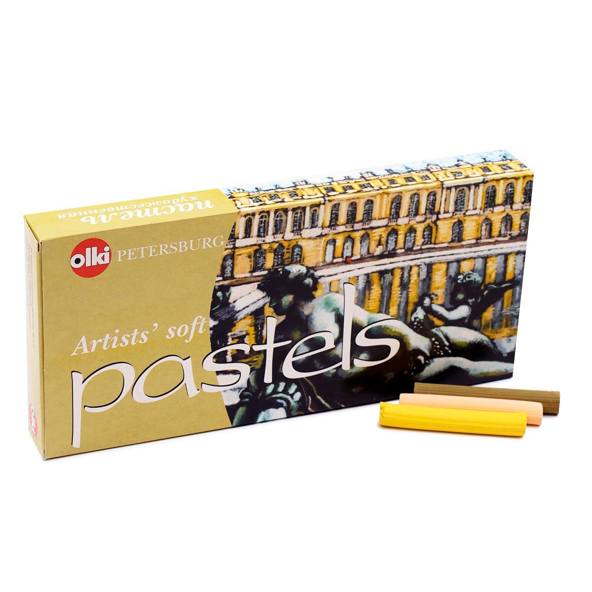 0380 Пастель Soft 'Ассорти' №26художественная, сухая, 16 цветов, Olki