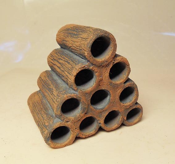 Пирамидка PatyaPatya Handmade, для креветок Neocaridina и Caridina из 10 трубок