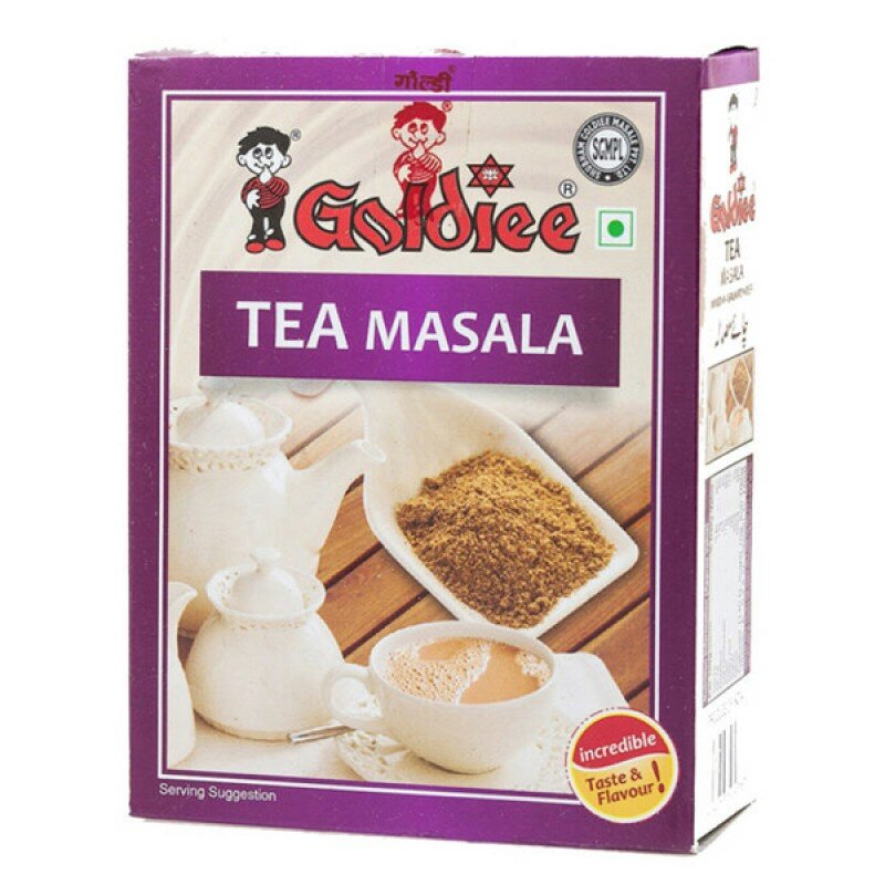 Смесь специй для чая марки Голди (Tea masala Goldiee), 50 грамм