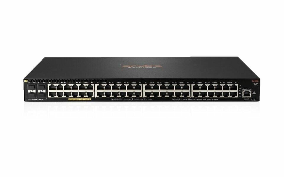 Коммутатор HPE Aruba 2930F Managed L3 48GPoE+4SFP+740W
