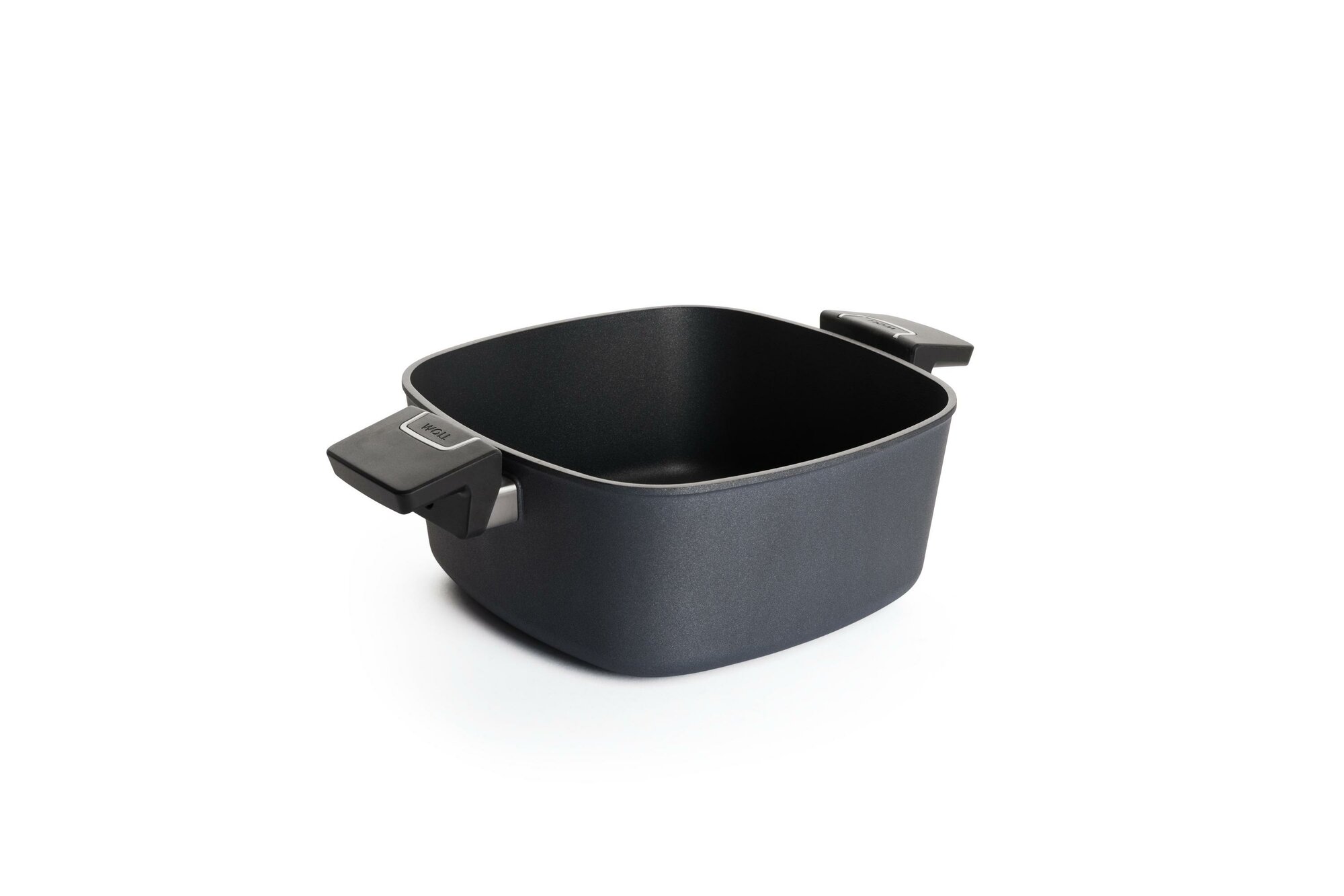 Сотейник литой квадратный WOLL (Германия) серия Diamond Lite Induction для индукционных плит, 24х24 см, h-10,5 см, 4,5 л