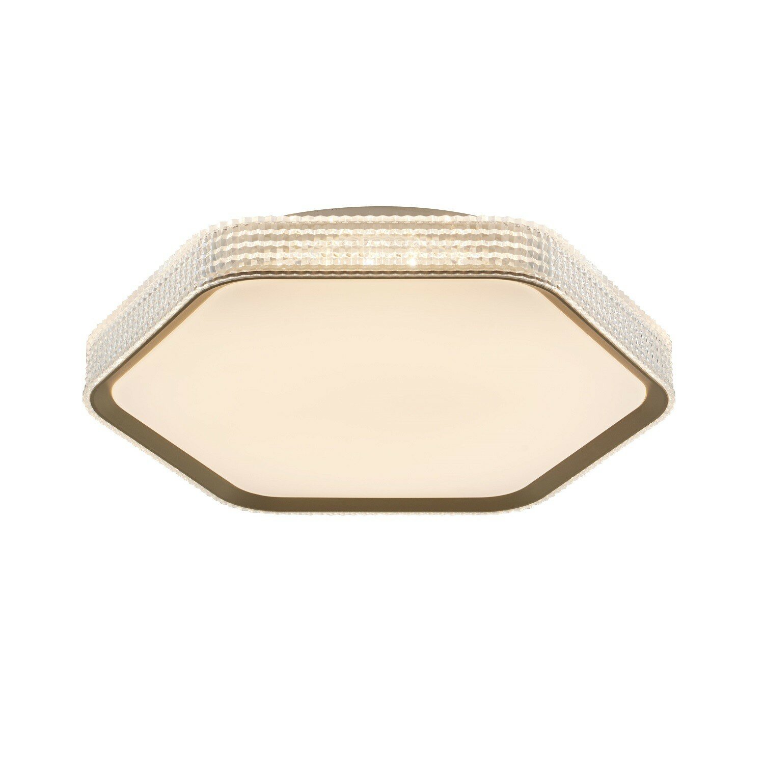 Потолочный светодиодный светильник 51299/1GD CL+WT ЭкономСвет