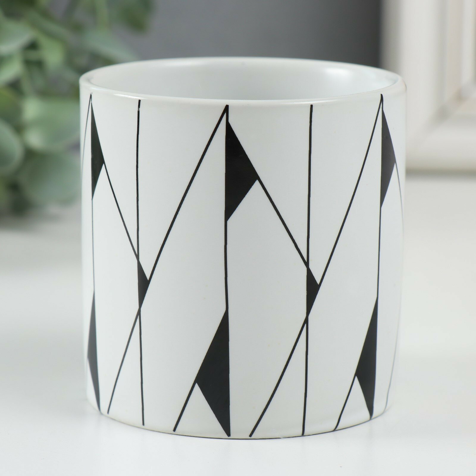 Вазон Сима-ленд "Абстракция", керамика, 200 мл, 7,3x7,3x7,3 см