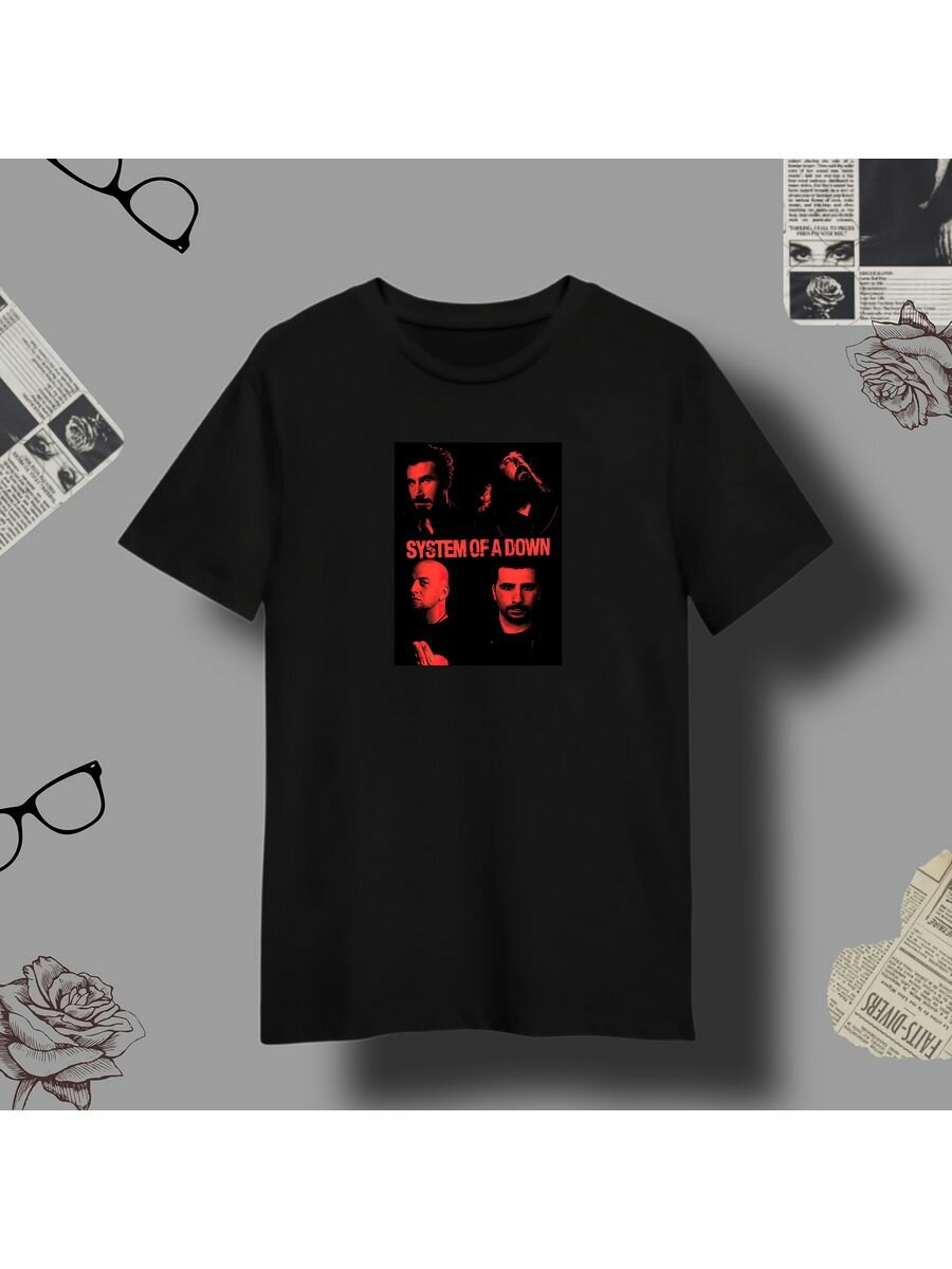Футболка system of a down рок группа