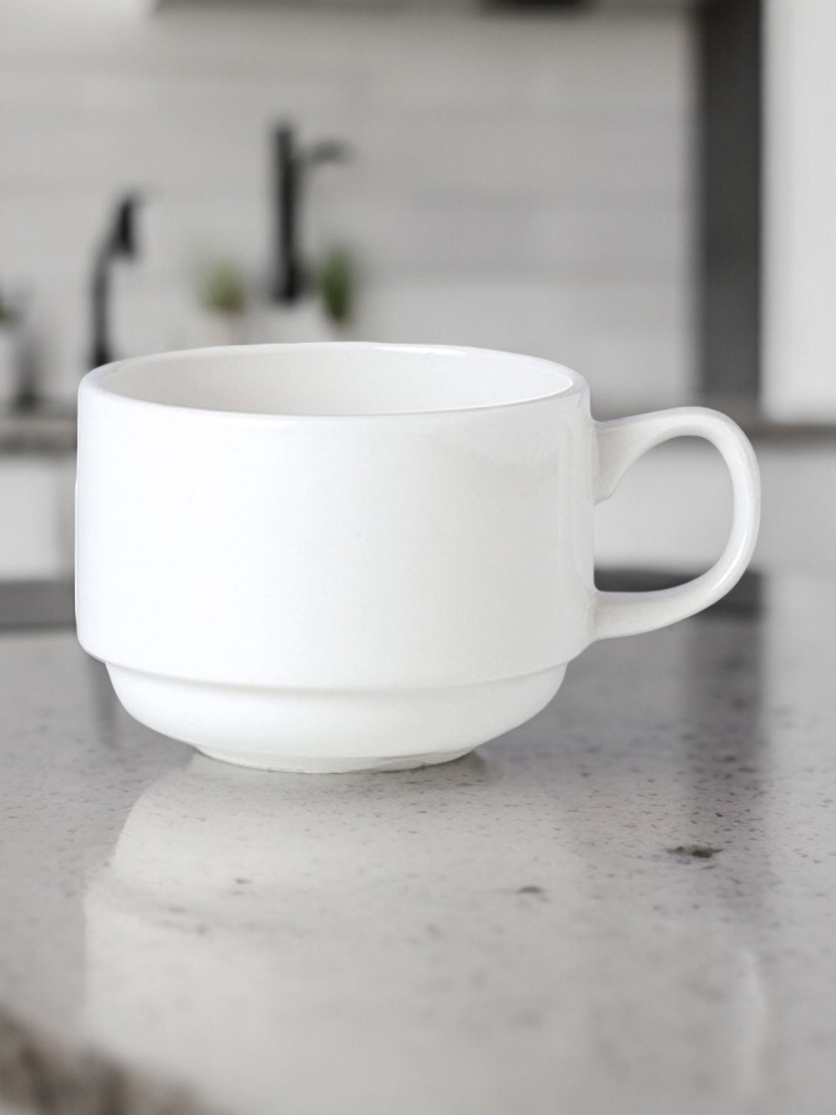 Кружка Steelite Simpl White, фарфоровая, 285 мл
