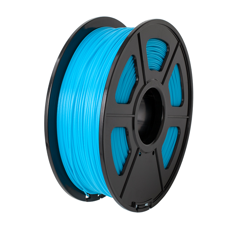 Филамент NVPRINT PLA Noctilucent(Grow In the Dark) Blue для 3D печати диаметр 1.75мм длина 330 метров масса 1 кг