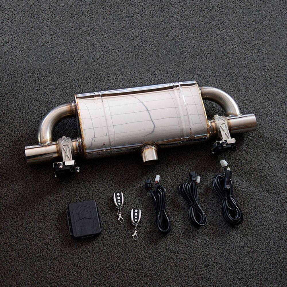 Комплект глушителя Т-образного 63 с электрозаслонками с пультом