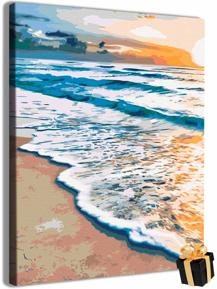 Картина по номерам море