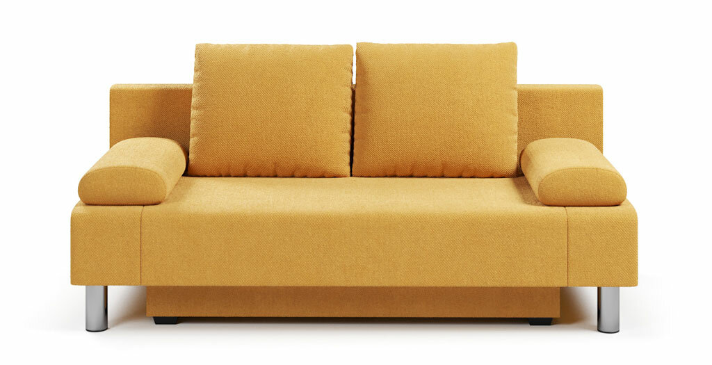 Диван-кровать Парма, 200х90х90 см, механизм Еврокнижка, мягкие подлокотники