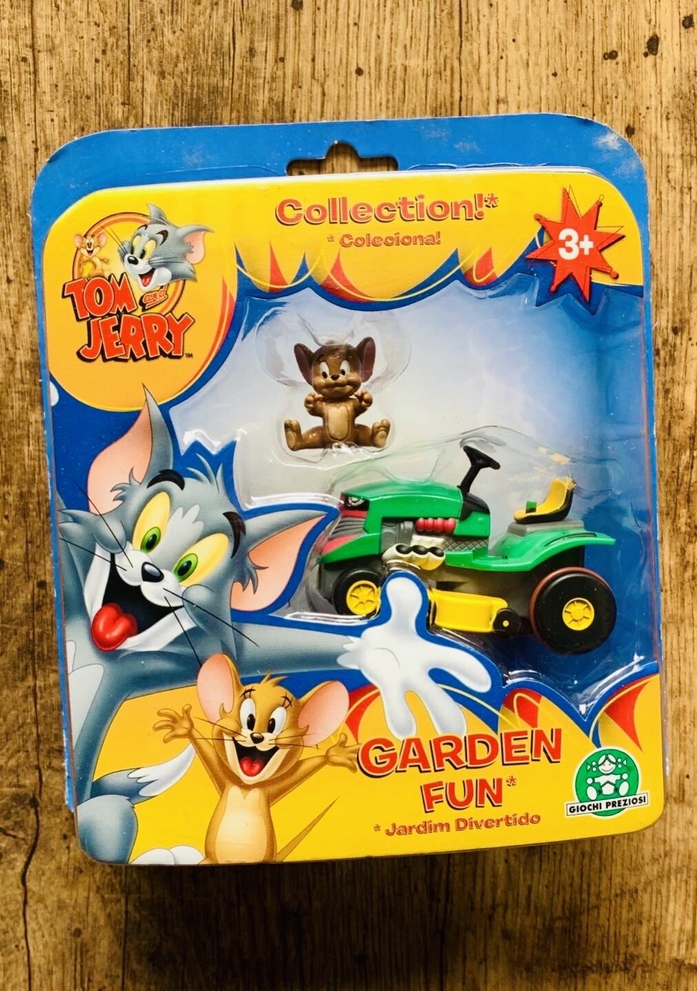 Том и Джерри фигурки интерактивные Коллекционные - Джерри Садовник Tom & Jerry