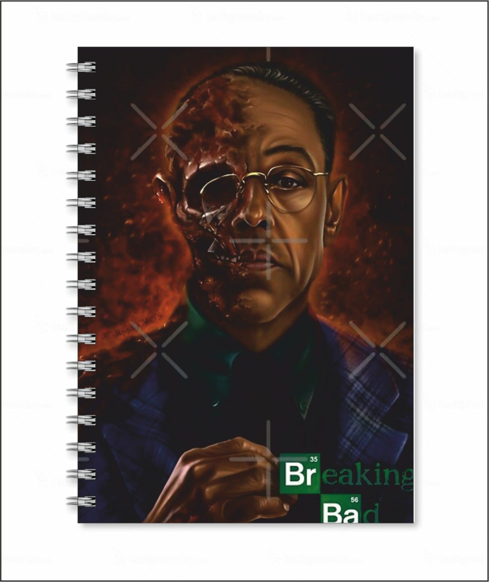 Тетрадь формата А5 "Во все тяжкие"