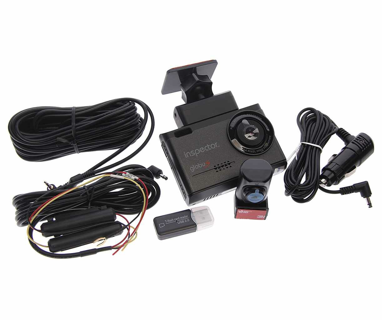 Видеорегистратор с радар-детектором GPS, GLOBUS, INSPECTOR