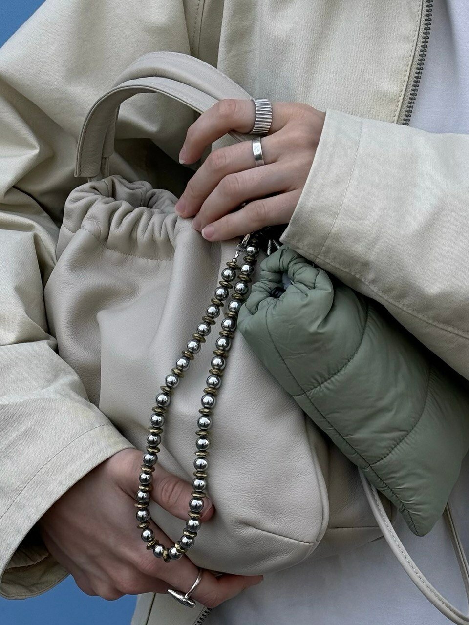 Чокер Daily Daisy, гематит