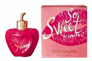Женская парфюмерная вода Lolita Lempicka So Sweet, фруктово-цветочные ноты, 30 мл