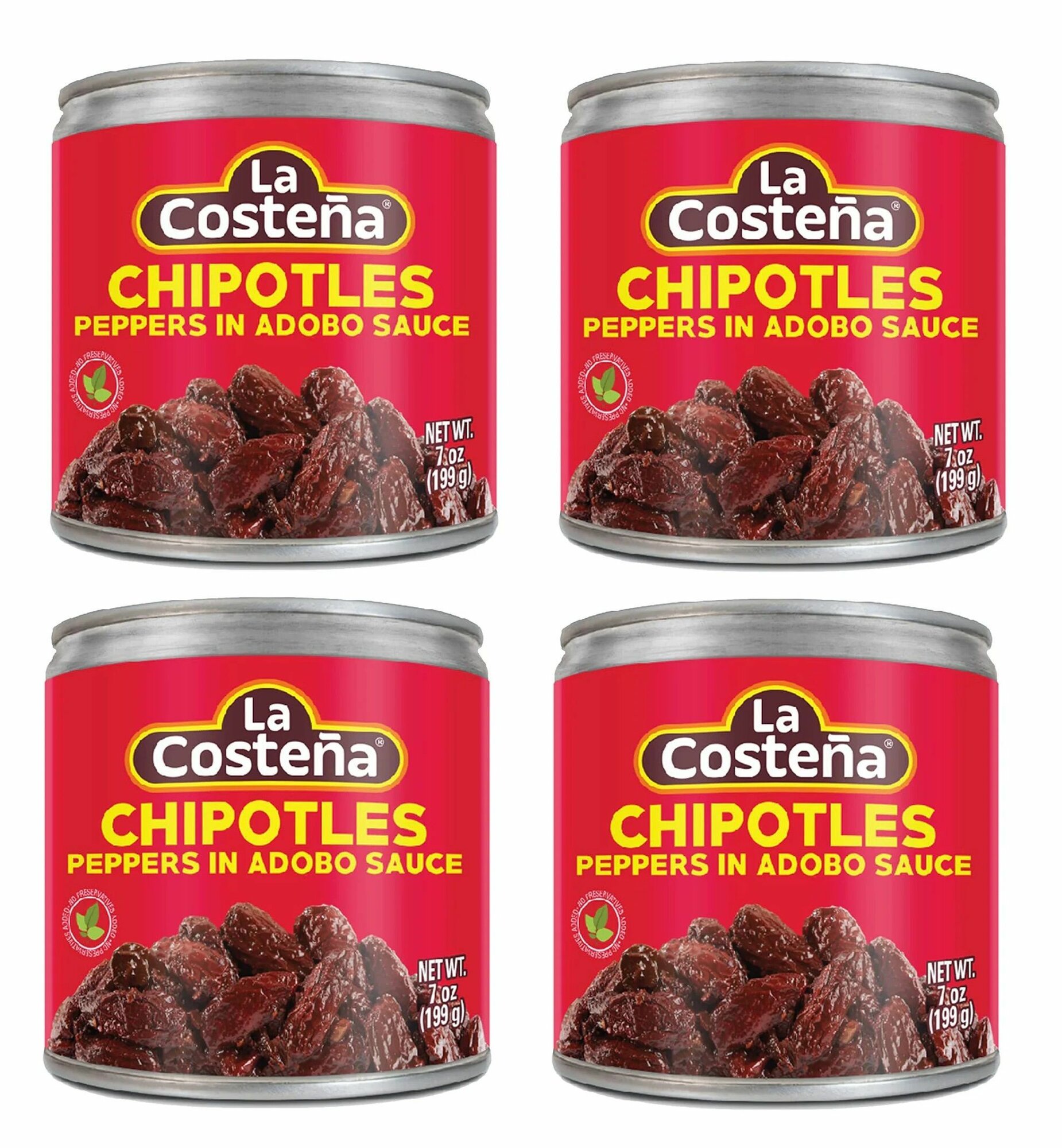 Перец чипотле La Coste a в соусе Адобо, Мексика, 199 г х 4шт
